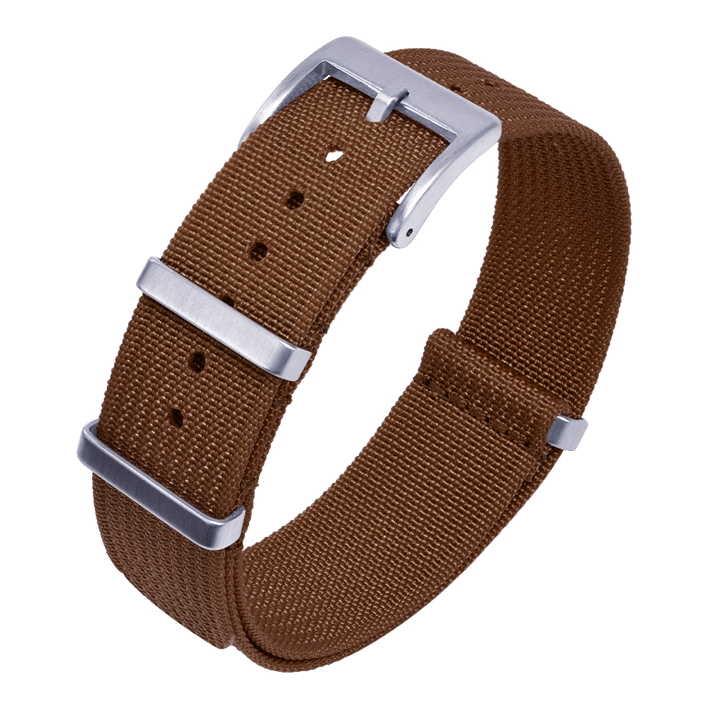Premium Quality Nylon Watch Band Ribbed Nylon Strap 20mm 22mm For ...