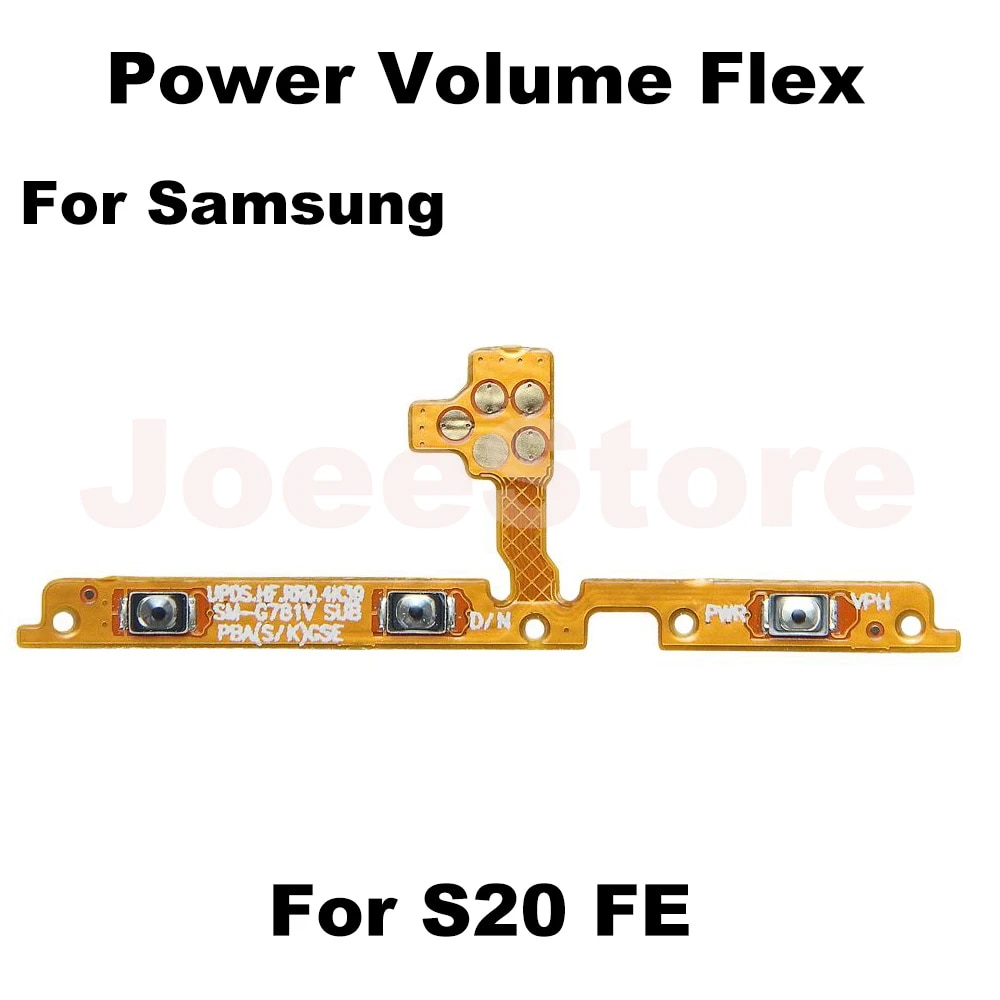 Power Volume Control Key Button Flex For Samsung S20 S21 Plus Ultra 4G ...