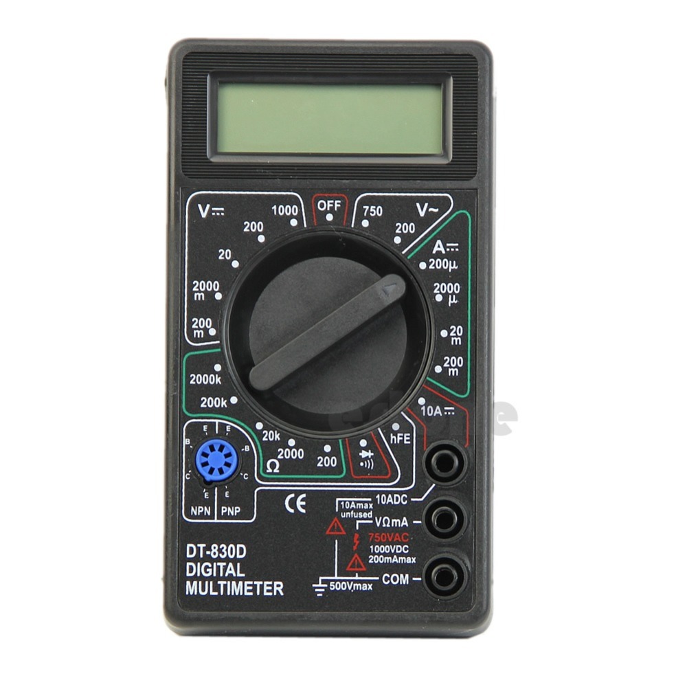 【Discount offer】F85 Digital Multimeter with Buzzer Voltage Ampere Meter ...