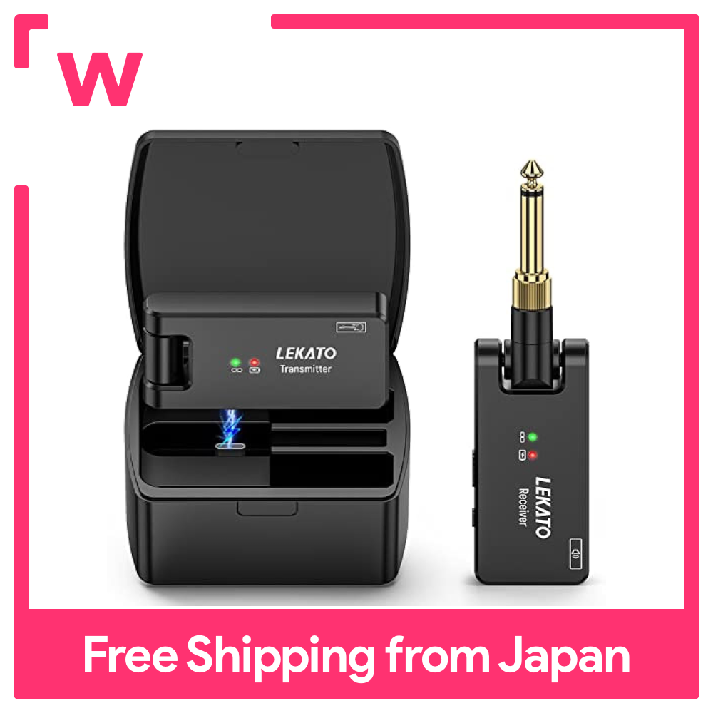 LEKATO Guitar Wireless Guitar Wireless System Electric Guitar ...