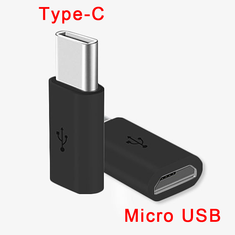 Type C To Micro USB Adapter Mini OTG Type-c Converter Charging Data ...