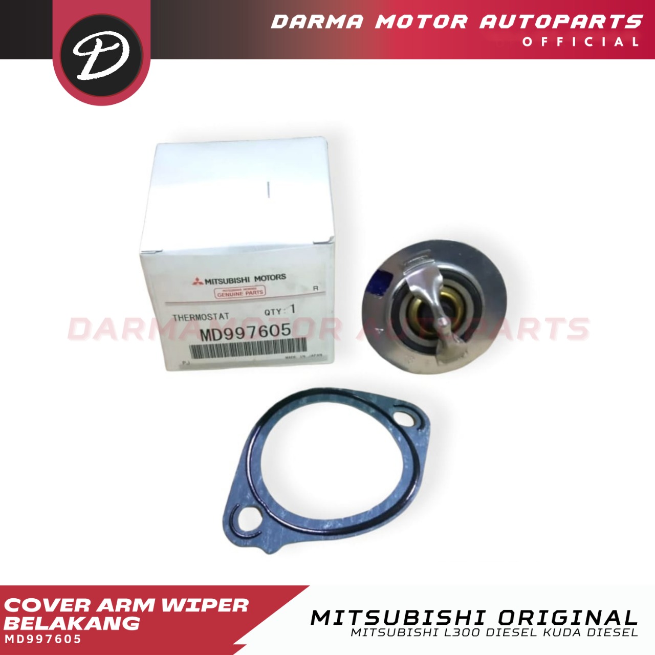 MD997605 THERMOSTAT MITSUBISHI L300 DIESEL KUDA DIESEL ASLI ORIGINAL ...