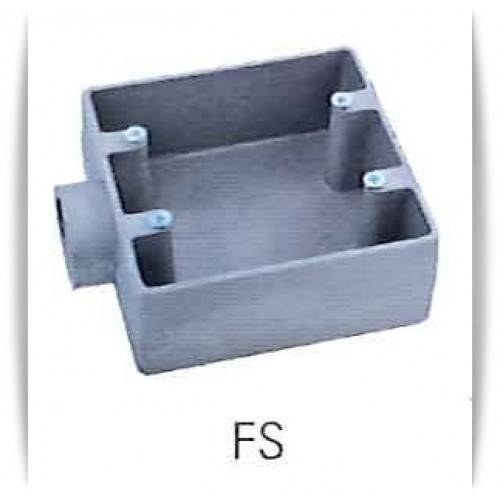 เอฟ.เอส.บ็อกซ์ 4" x 4" ทางเดียว (F.S.Box 4" x 4") แบรน์ SEC | Lazada.co.th