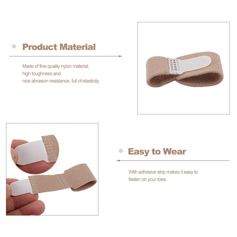 Comfortable Nylon Hammer Injured Finger Bunion Protector Foot Care ...
