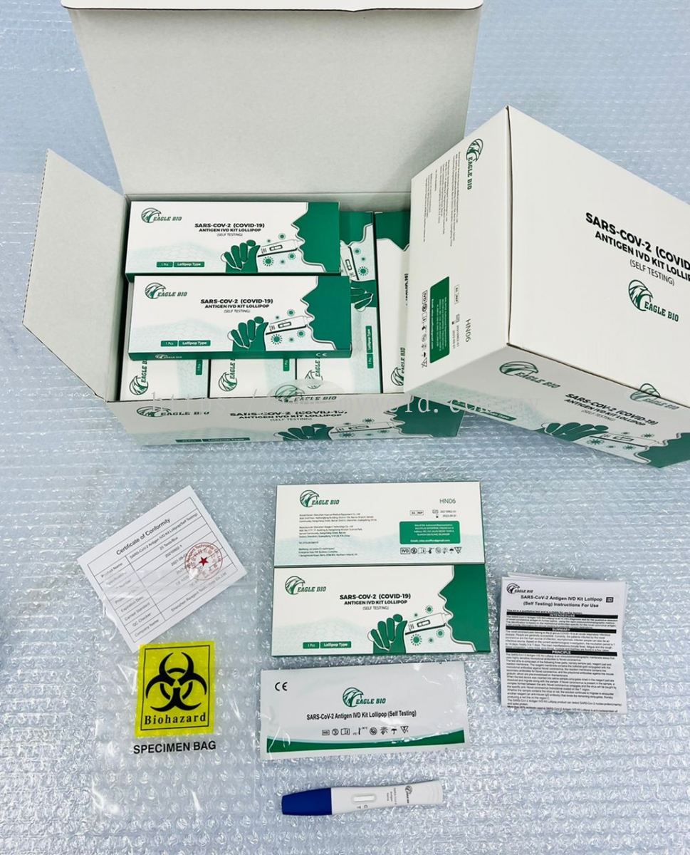 Ready Stock 2 in 1 Nasal and Saliva Newgene COVID 19 Home Self Test ...