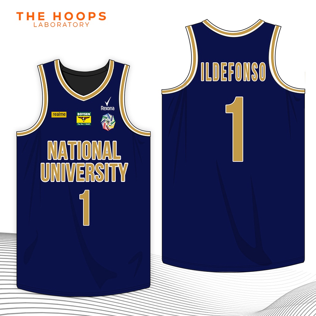 THL NU Bulldogs National University UAAP NU Full Sublimated Basketball ...