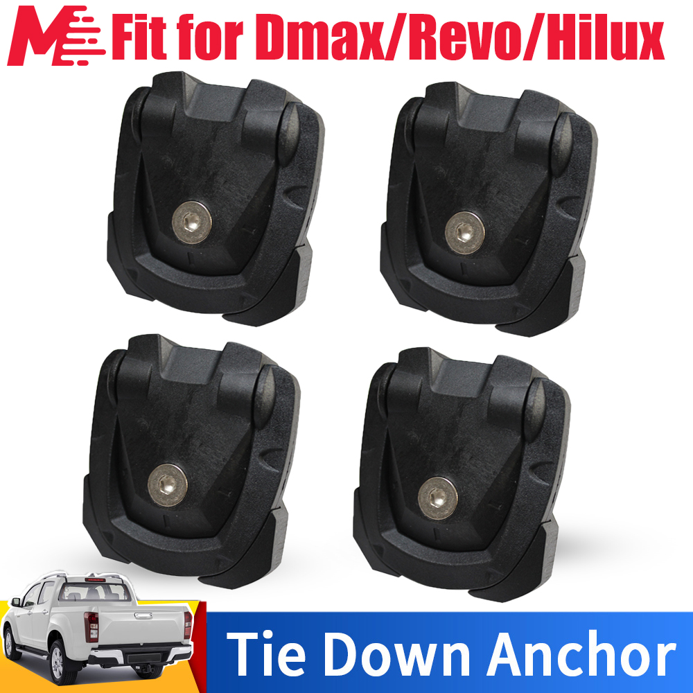 MileRush Pickup Tie Down Anchor Mount Truck Side Wall Anchors Heavy ...