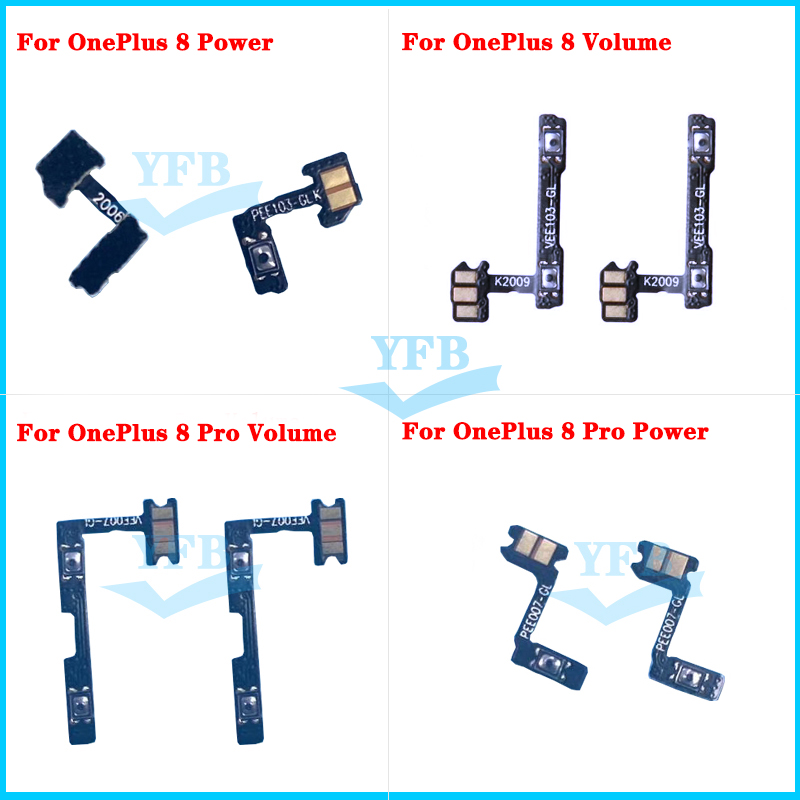 For Oneplus One Plus 8 8 Pro 8T 9 9r 9 Pro Power Volume On Off Switch Button Flex Replacement ...
