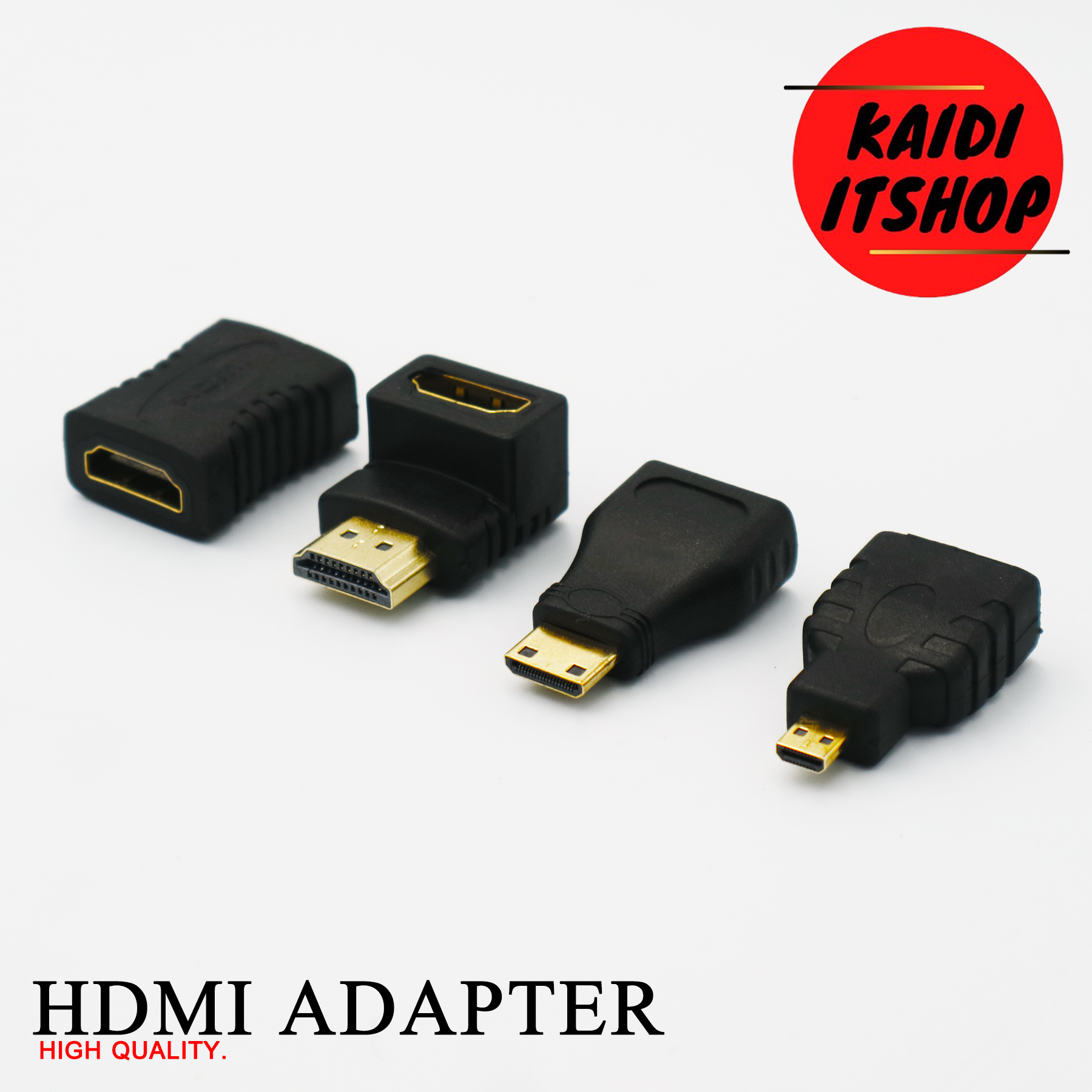 HDMi ข้อต่อแปลงสัญญาณภาพ HDMi to Micro HDMi, Mini HDMi, HDMi เมีย/เมีย ...