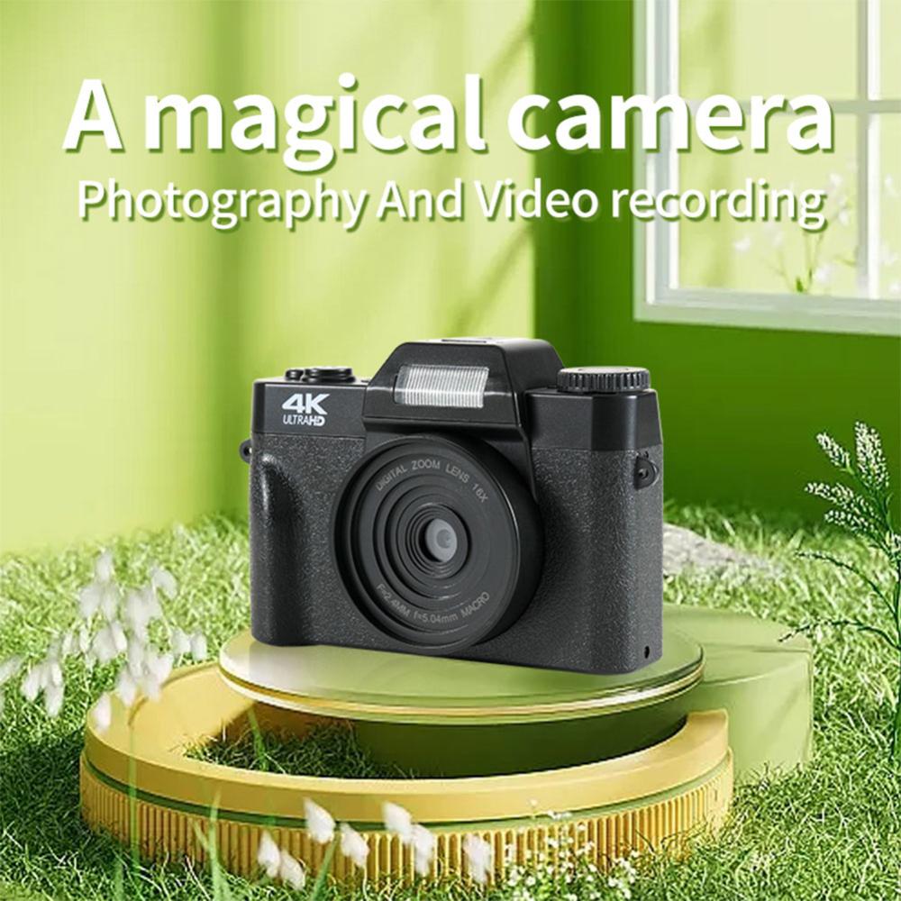 4K HD Vlogging Camera Auto Focus 48MP Travel Portable Camera Anti-shake ...