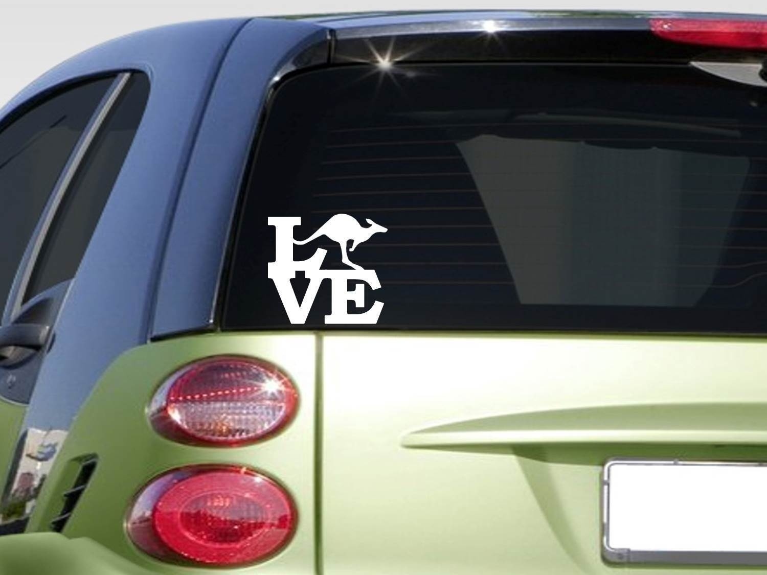 【Exclusive Offer】Kangaroo love 6" STICKER DECAL Aussie zoo joey outback ...