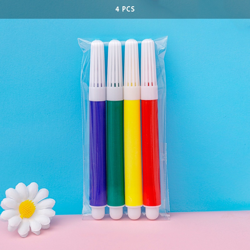 𝗦𝗘𝗔𝗠𝗟𝗘𝗦𝗦 𝗣𝗔𝗜𝗡𝗧𝗜𝗡𝗚 》12 Colors Mini Watercolor Pen Set Kids Drawing ...