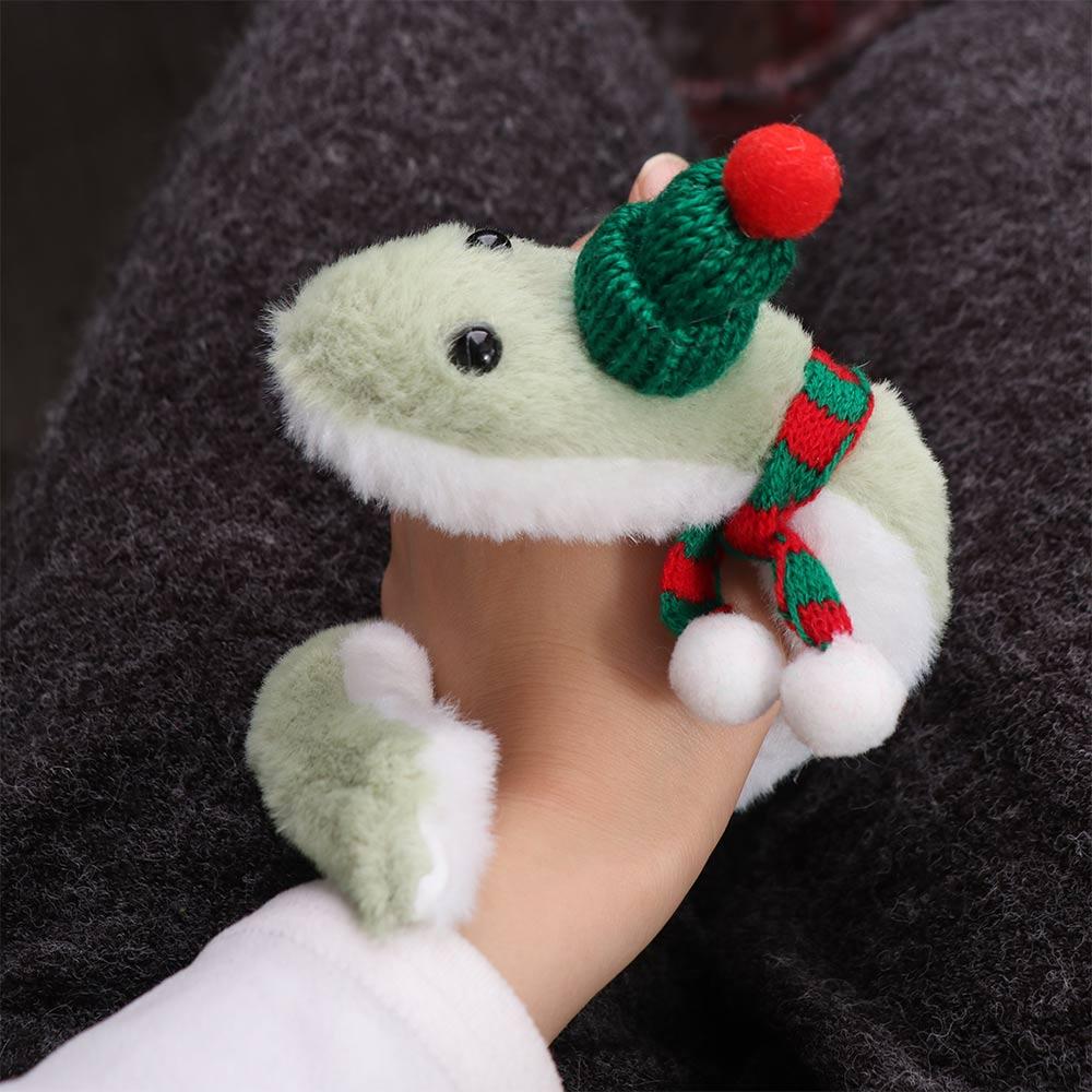 Ornaments Plush Year of The Snake Plush Toy Little Snake Wrap Around ...