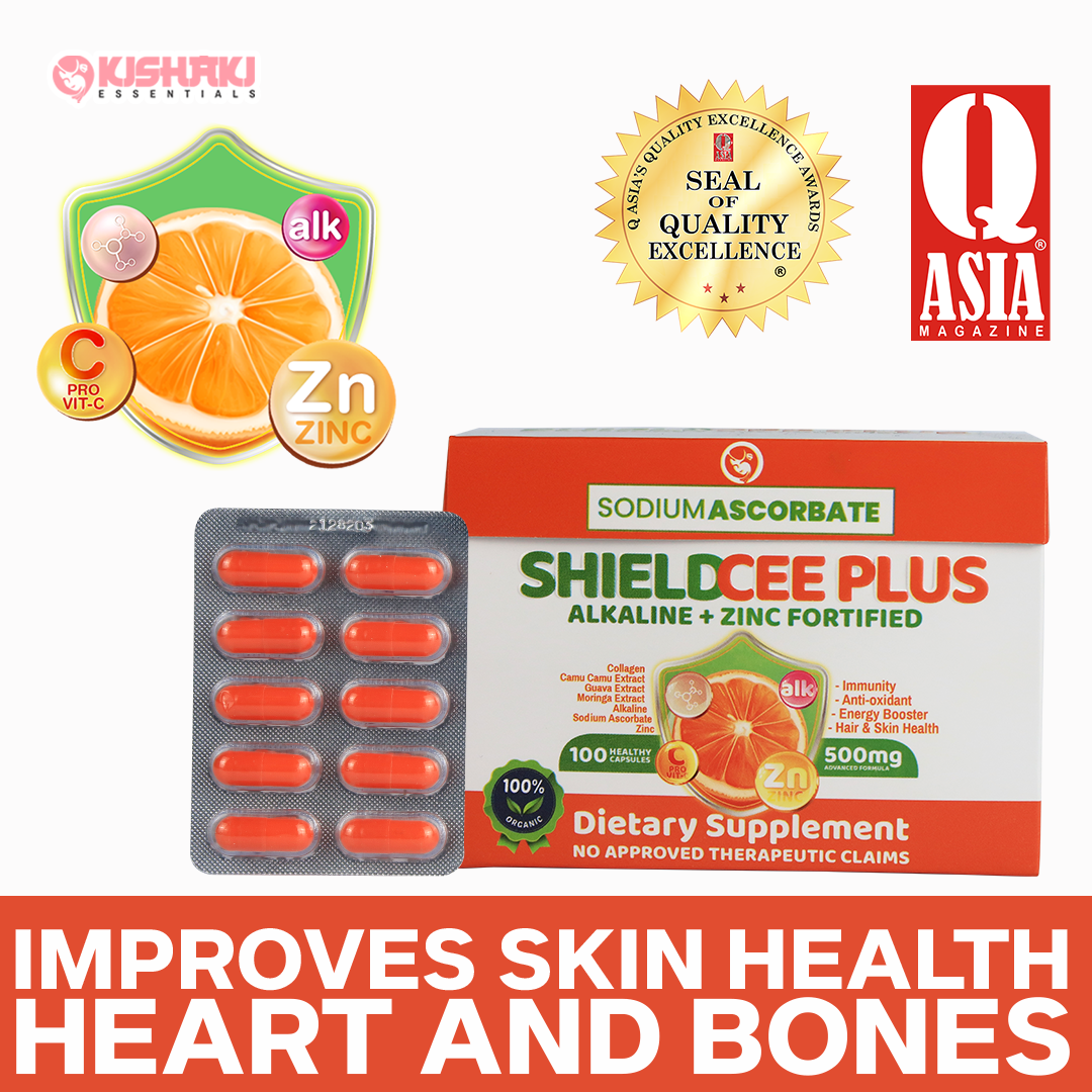 Original SHIELD CEE PLUS by Kishaki Essentials Sodium Ascorbate ...