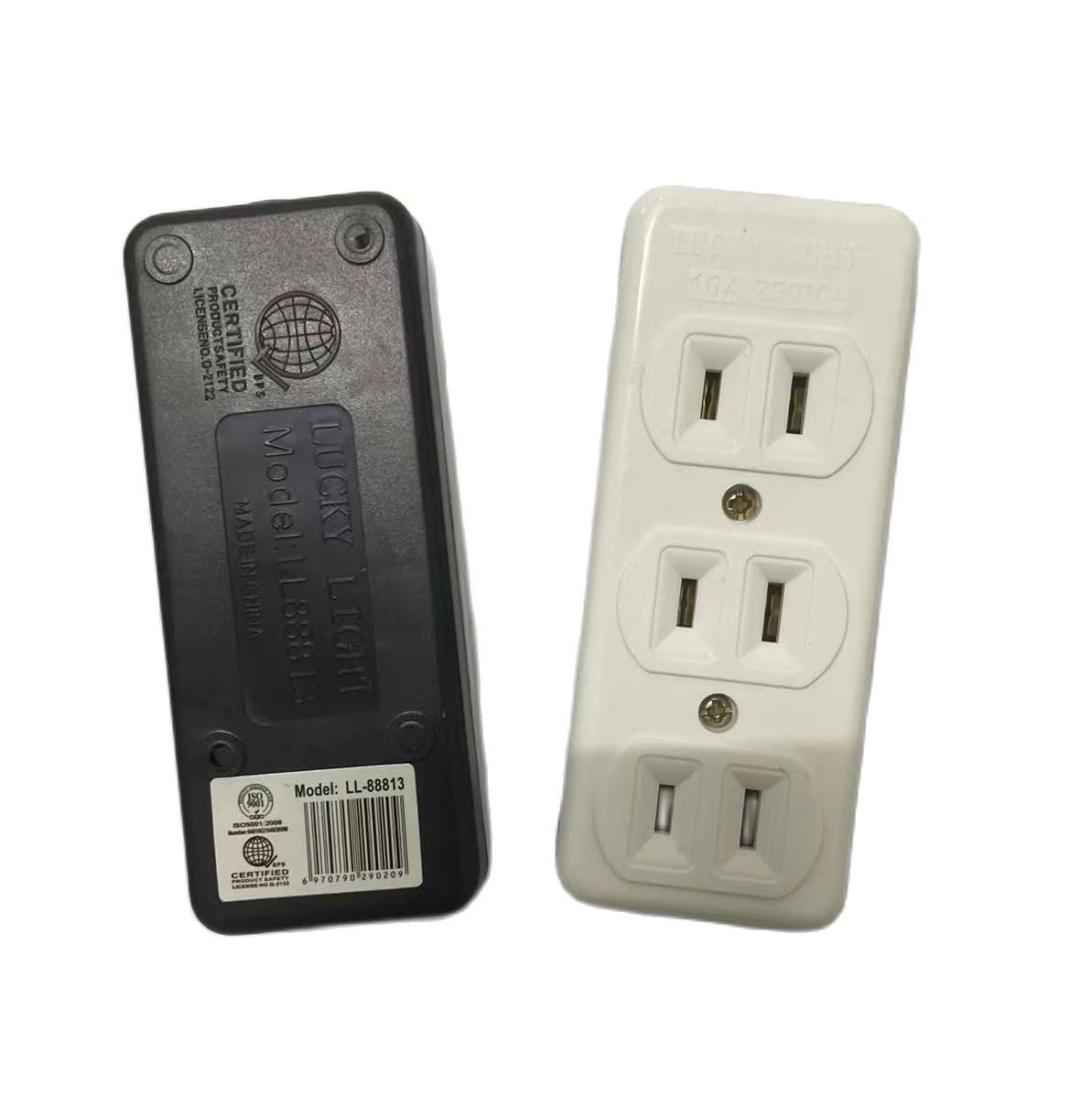 2&3&4 Gang SURFACE TYPE SOCKET PLASTIC Outlet Socket Power Outlet Panel ...