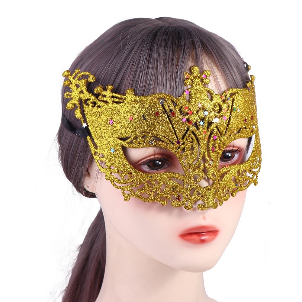 Half-face For Women Princess Costume Fancy Show Carnival Eye Face ...