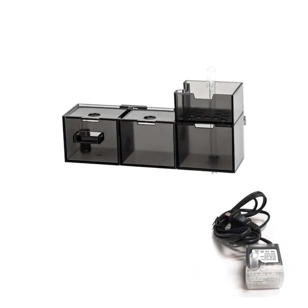 Sponge Filter Three-in-one External Aquarium Filter Plastic Oxygenated ...