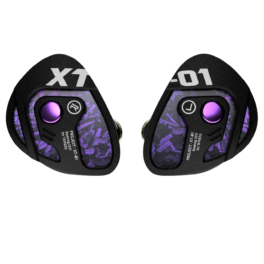 TANGZU Xue Tao 10mm Single Dynamic Driver Glass Diaphragm Unit Gaming ...