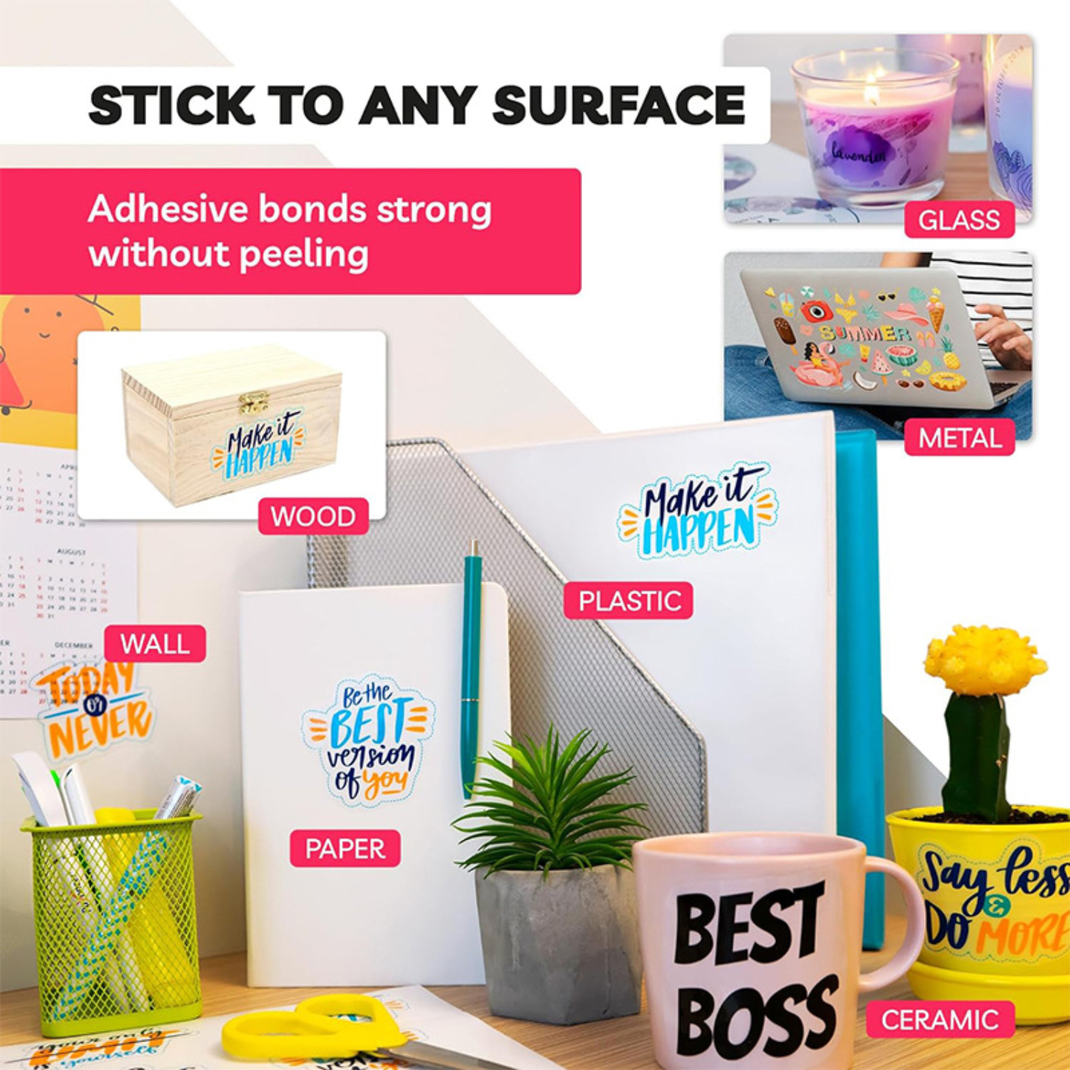 【SkinHorizon】10pcs Printable Clear Self Adhesive A4 Waterproof Label ...