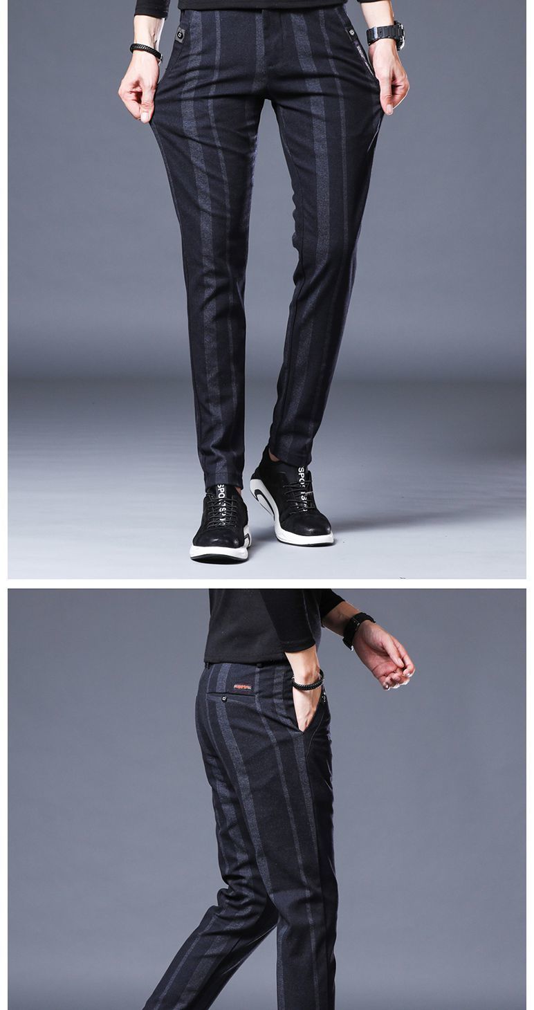 NGHG MALL-Cool Men's Pants Men's Casual Spring and Autumn New Slim-Fit ...