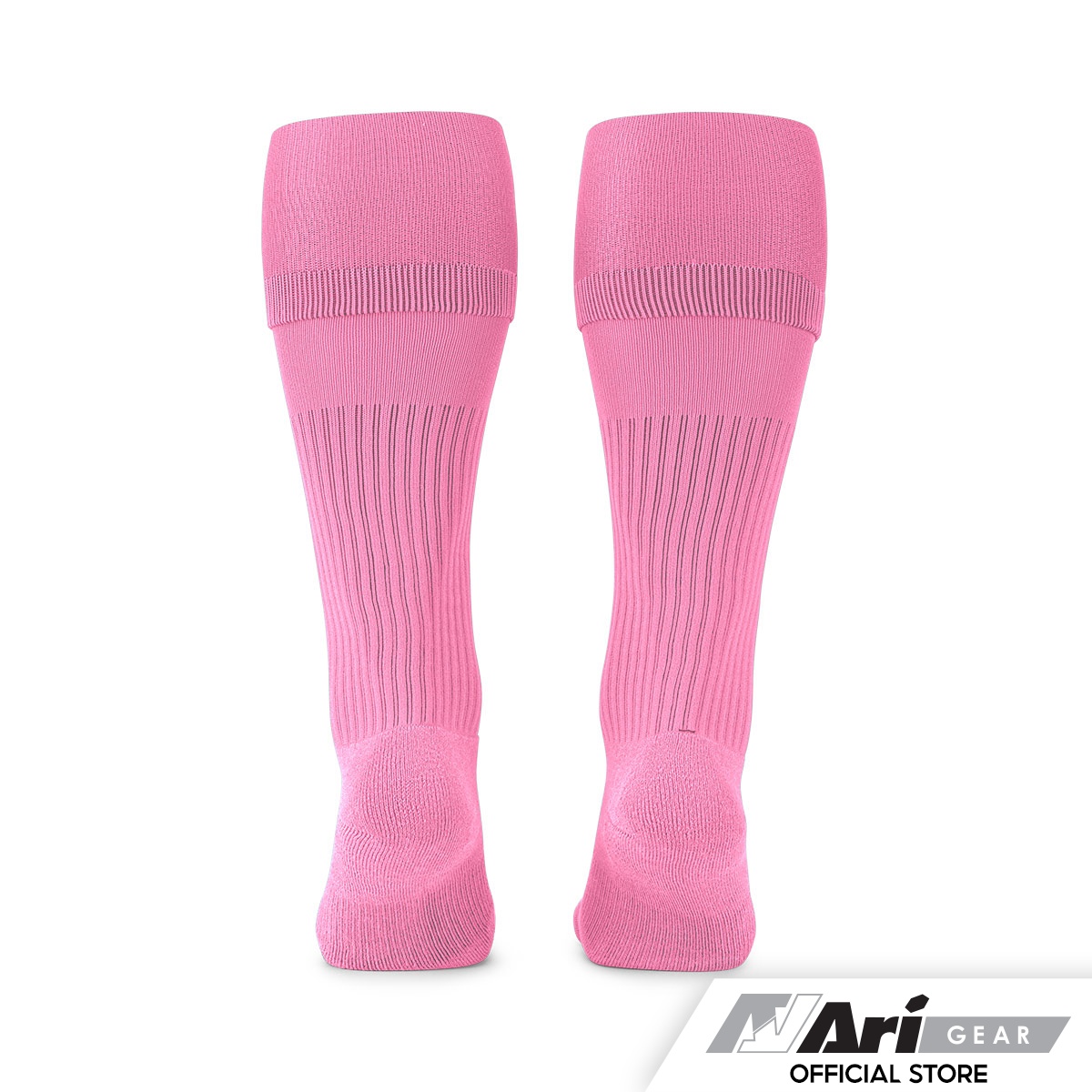ARI LONG SOCKS - BUBBLEGUM PINK ถุงเท้า อาริ ยาว สีชมพู - Ari Gear ...