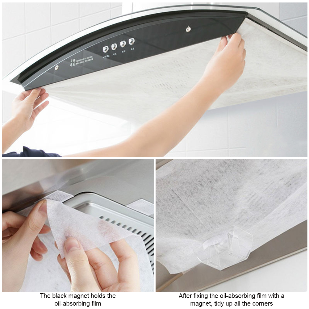 JM 5/10M Disposable Hood Oil Filter Paper Non-woven Cooker Hood ...