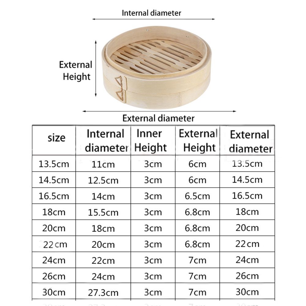 Chinese Dumplings Anti-scald Steam Basket Kitchen Tools Set Makes Tasty ...