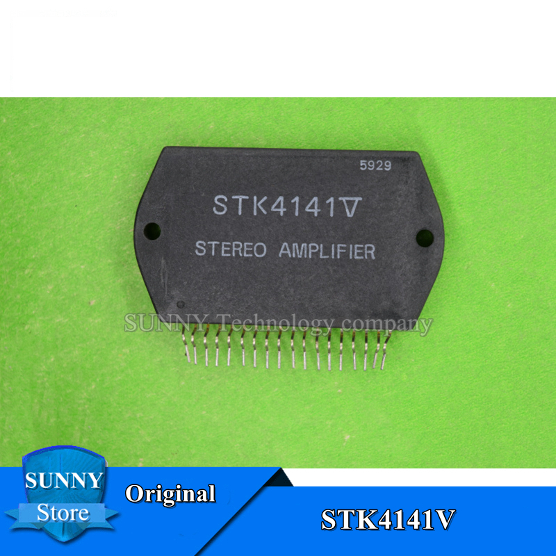 โมดูลเครื่องขยายเสียง STK4141V STK4141ใหม่1ชิ้นของแท้ - SUNNY ...
