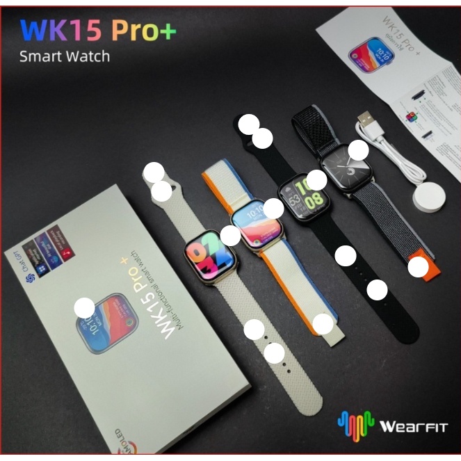 Wk15 Pro+ สมาร์ทวอทช์ นาฬิกาข้อมือ สมารทวอส กันน้ำ รุ่นใหม่2024 ...