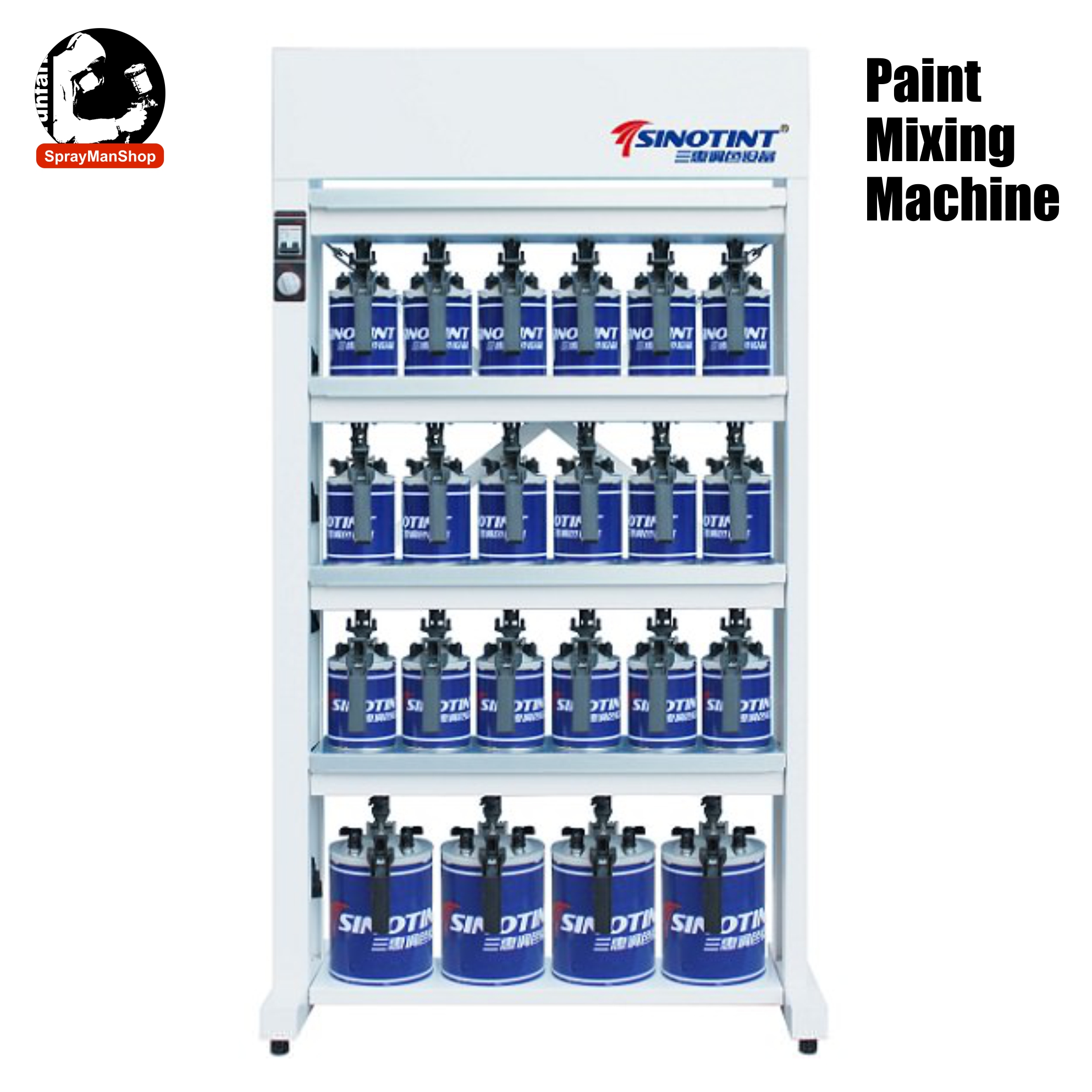 Paint Mixing Machine 2K Car Paint Mixing Machine 22 Head Mixing Machine ...