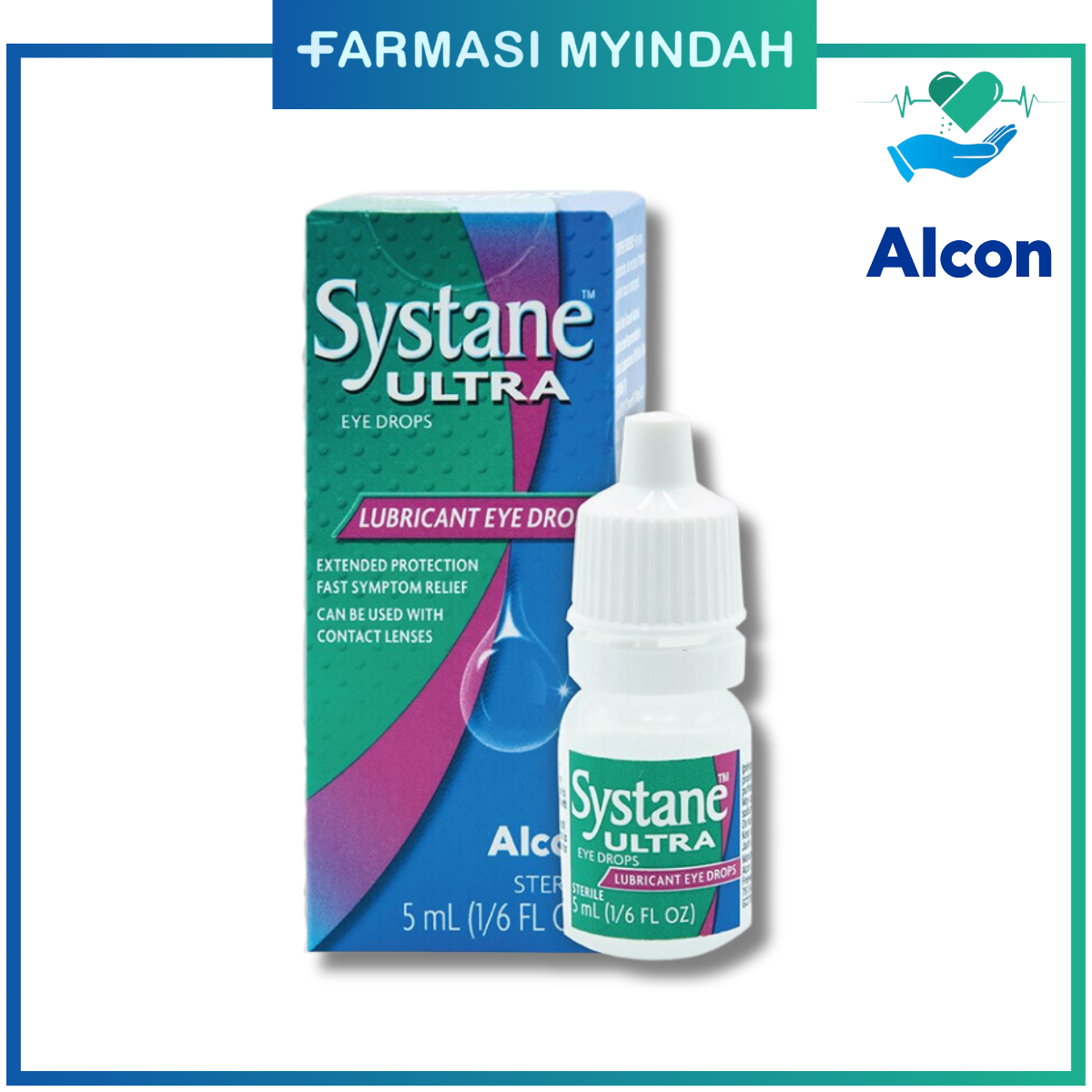 Systane Ultra Lubricant Eye Drops 5ml | Lazada