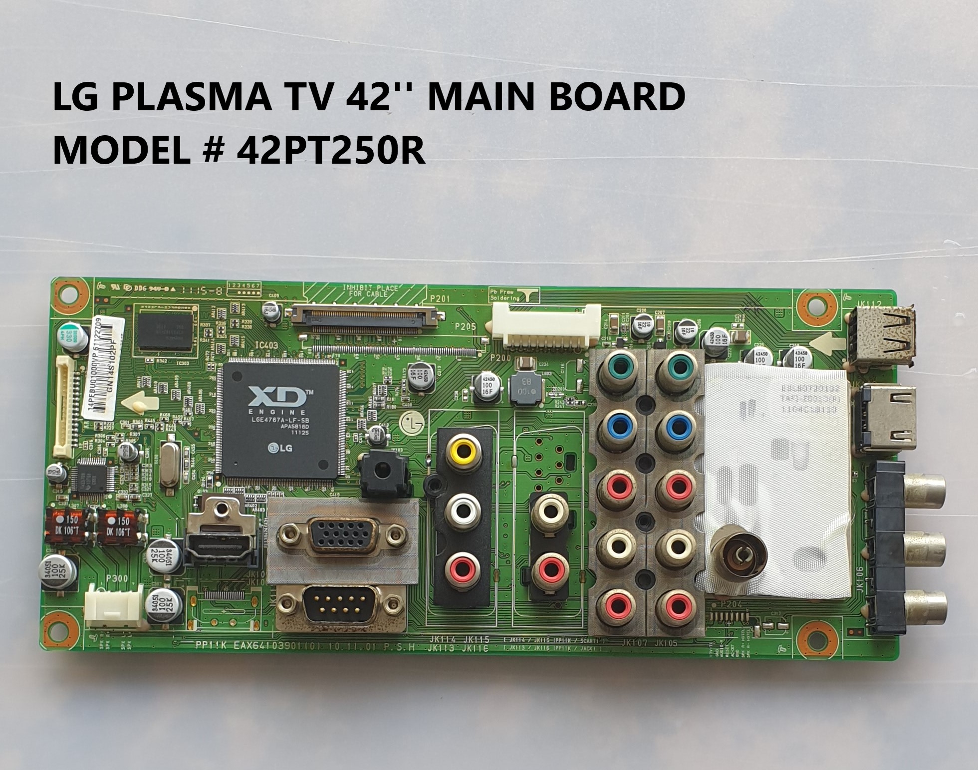 LG PLASMA TV 42'' MAIN BOARD MODEL # 42PT250R | Lazada