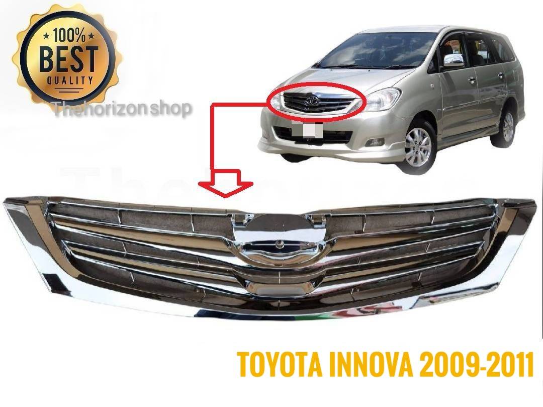 หน้ากระจังเดิม toyota innova สีชุบโครเมียมอย่างดี อินโนวา สำหรับToyoya ...