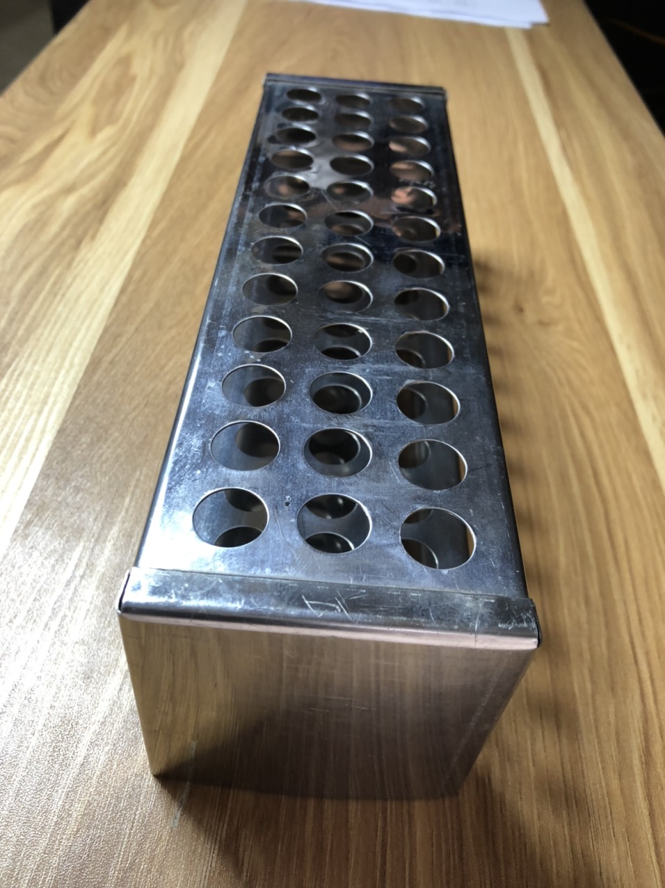 Giá đựng ống nghiệm, giá đựng Fancol bằng inox | Lazada.vn