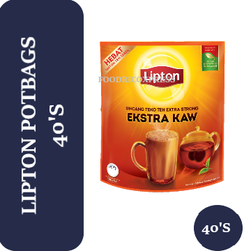 Lipton Potbags 40's | Uncang Teh Lipton 40's | Lazada