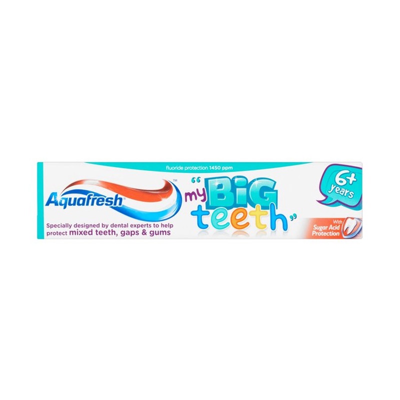 Aquafresh Big Teeth Toothpaste, 50ml | Lazada Singapore