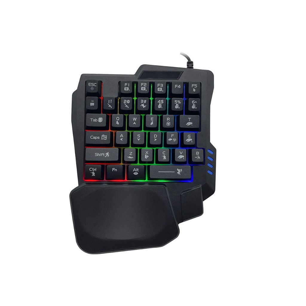 Ninja 35 Keys One-handed Gaming keyboard Ergonomic Keypad for Laptop ...