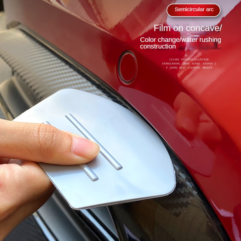 Fan-Shaped Vinyl Installation Tools Edge Close Trim Squeegee Window ...