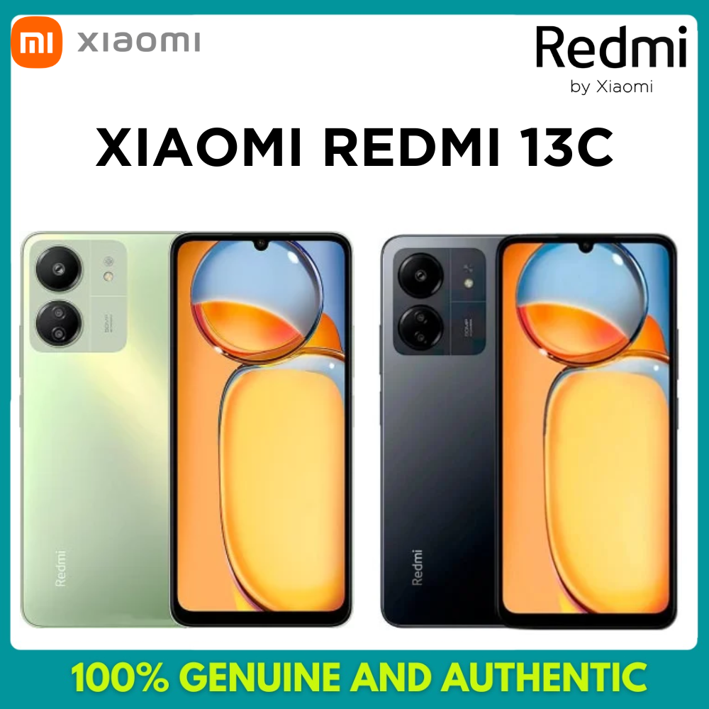 XIAOMI REDMI 13C 4G - 6GB + 128GB & 8GB + 256GB || GLOBAL ROM || BRAND ...