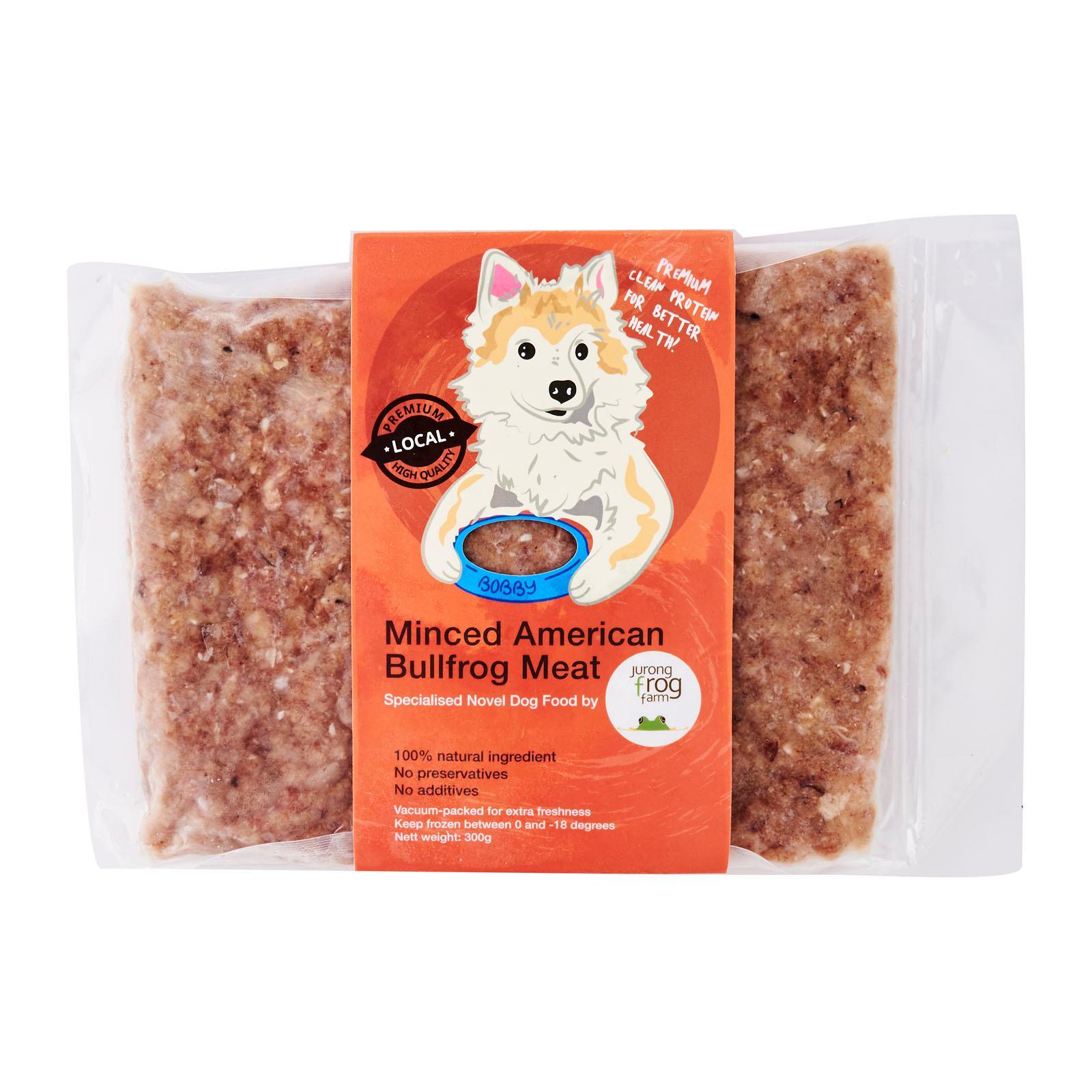 JFF Minced American Bullfrog Meat With Frog Meat Chunks for Pets 300G ...