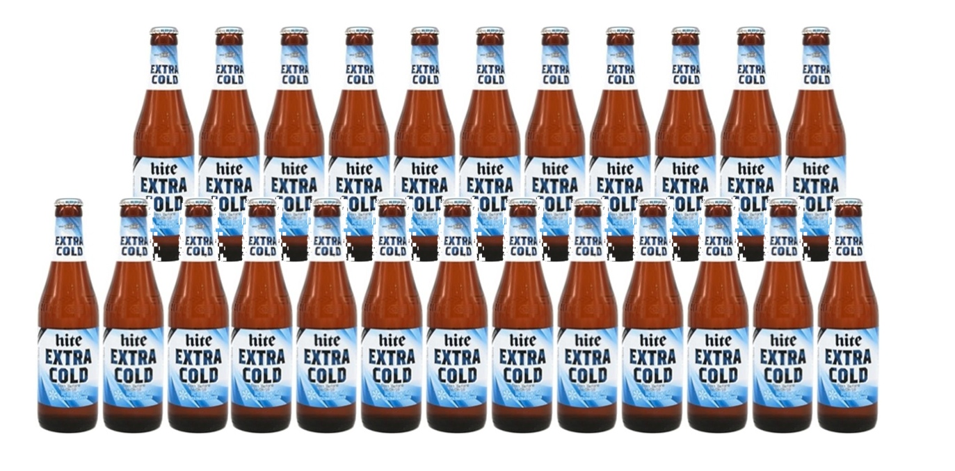 Hite Extra Cold Beer 330ml x 24 bottles | Lazada Singapore