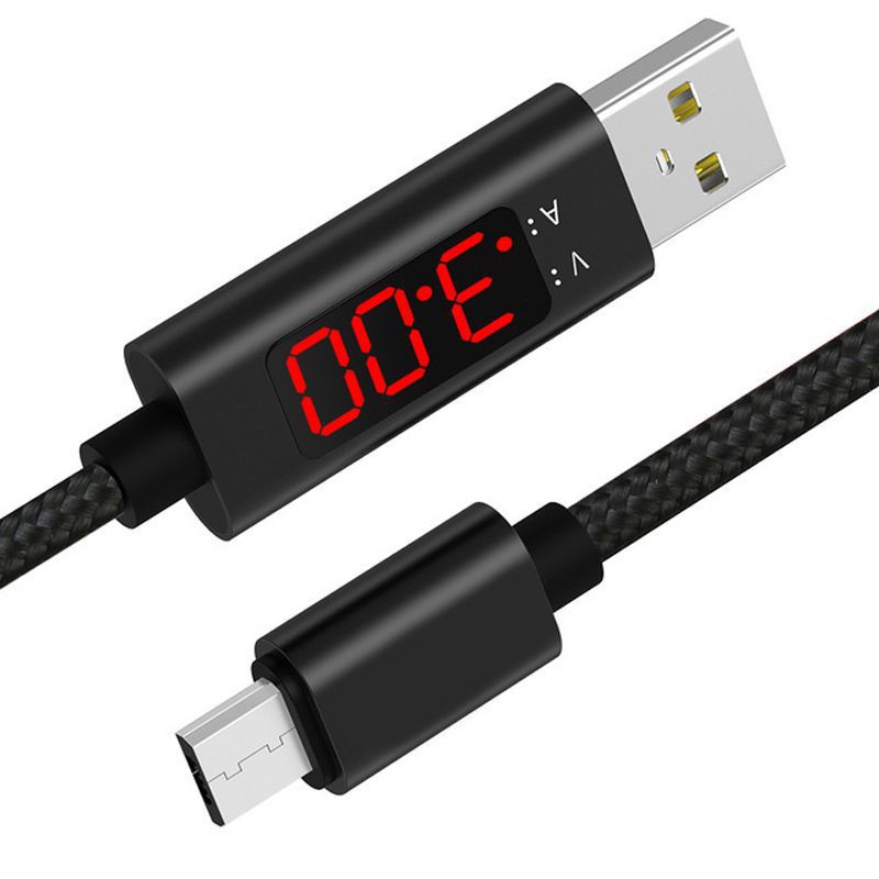 【VogueVenture】Fast Charging Micro USB Type C IOS Android Cable With LED ...