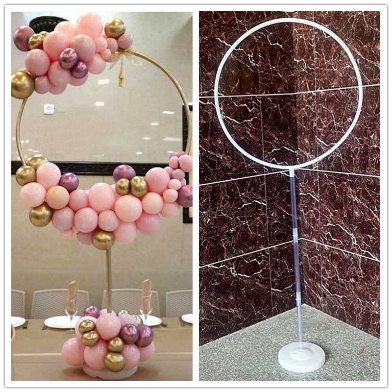 Stand Balon Lingkaran Standing Balon Holder Tiang Dekorasi Balon Bulat ...