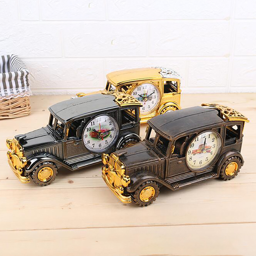 【Innovative design】1Pc Multi-purpose Desk Alarm Clock Pen Holder Retro ...