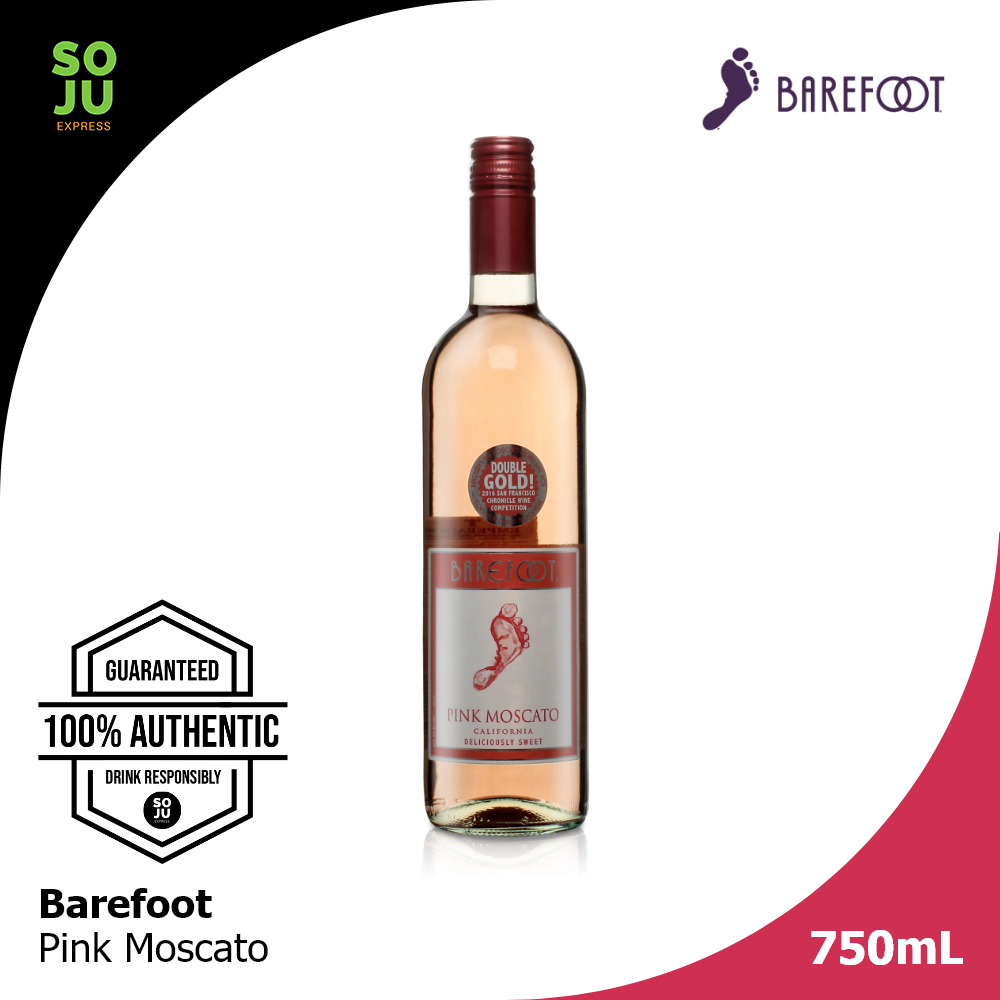 Barefoot - Pink Moscato 750ml | Lazada PH