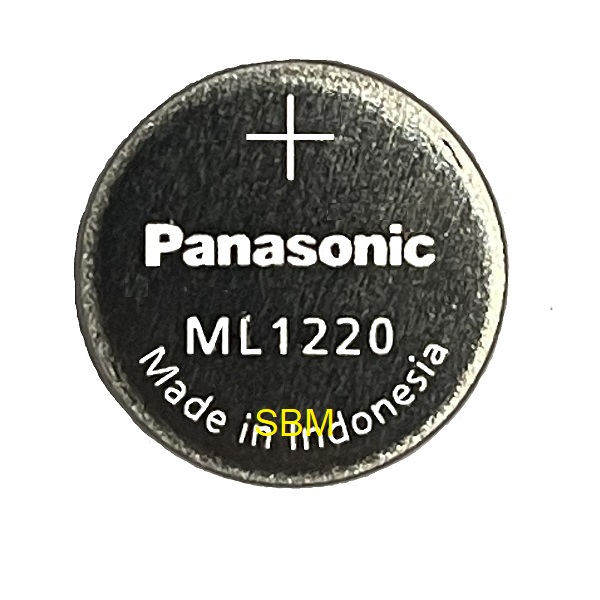 Panasonic ML1220 Rechargeable Lithium Cell Button Battery (1 Piece ...