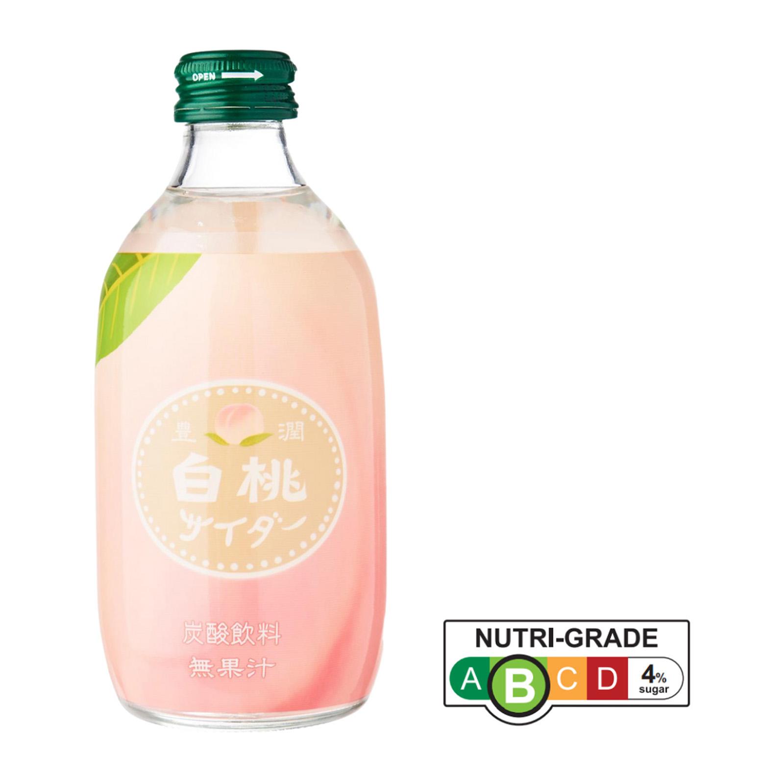 Kirei Tomomasu Hakutoh White Peach Japanese Cider Soda 300ML Beverage ...