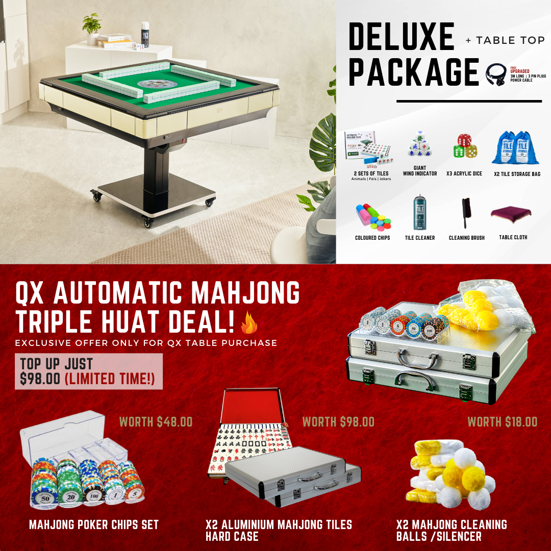 🀄(𝐒𝐆 𝐒𝐓𝐎𝐂𝐊𝐒) QX Automatic Mahjong Table / Ascent 2.0 Ultra Slim ...