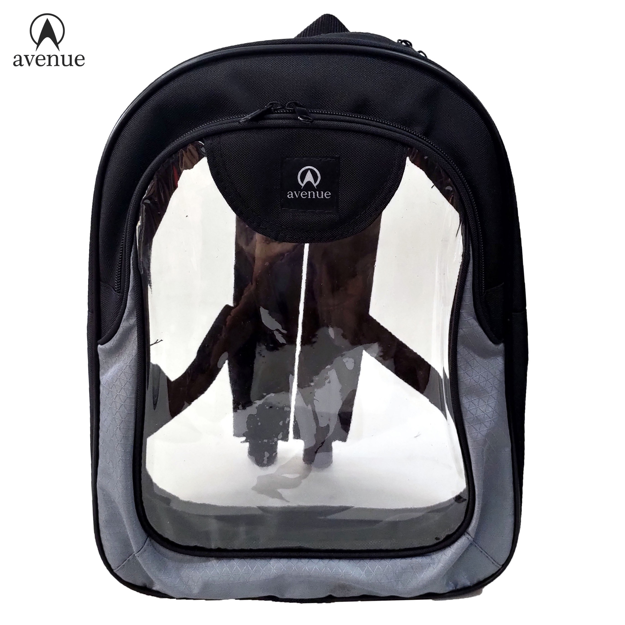 Avenue #3329 Transparent Backpack PVC Bag Knapsack | Lazada PH