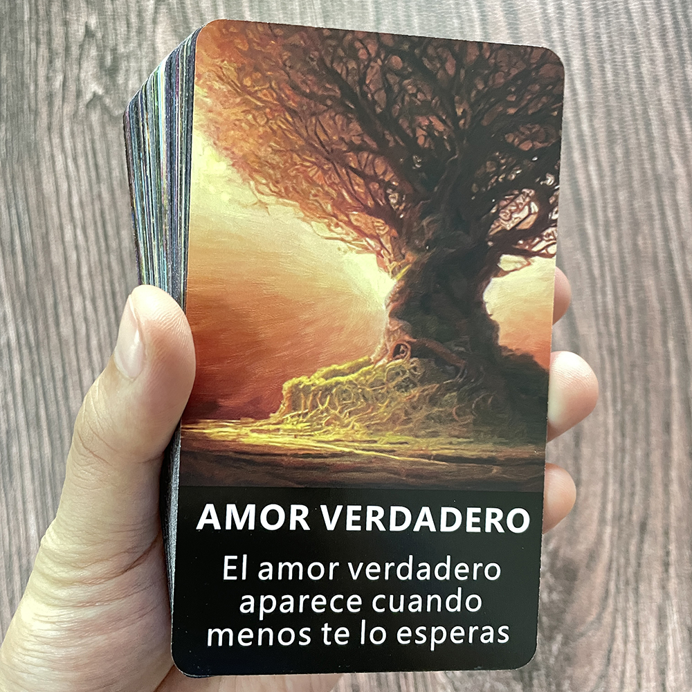 【SmartHorizon】Spanish Tree Telepathy Oracle Cards Prophecy Divination ...